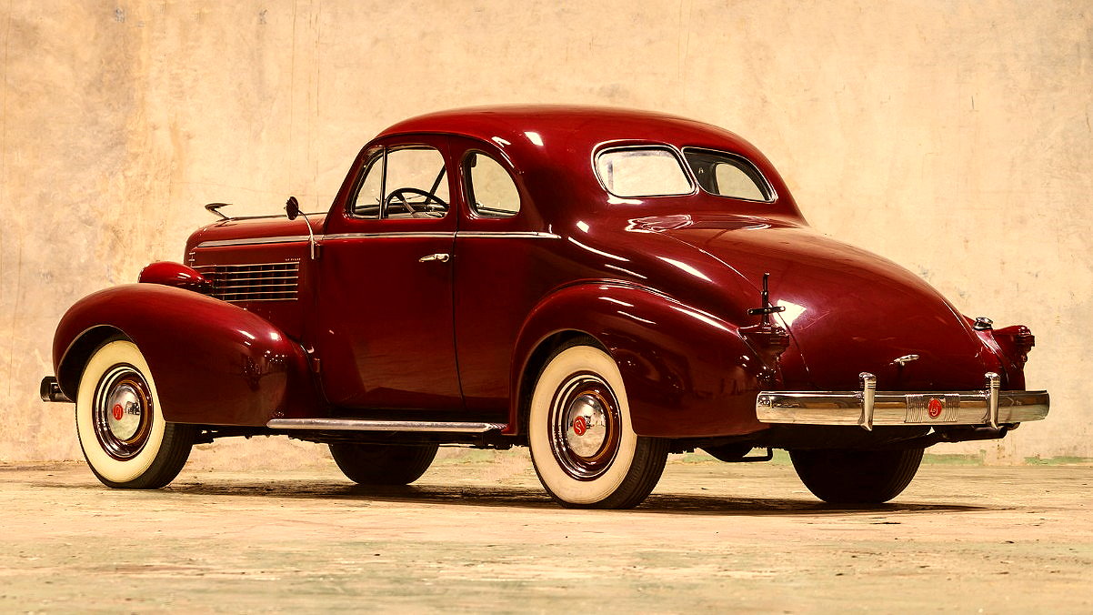 MUSCLE CAR COLLECTION : 1937 Cadillac LaSalle Opera Coupe Luxury Car