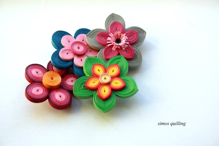 Simo's quilling: Brose vechi, brose noi.. brose colorate