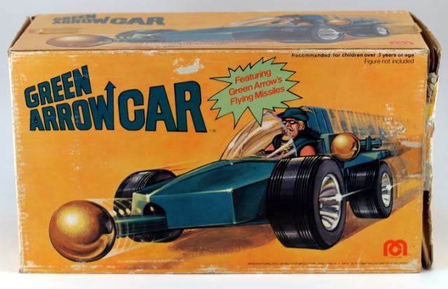 DC Comics Fortress of Memorabilia: Mego Green Arrow Car