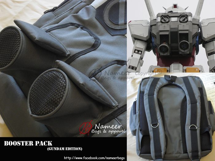 Gundam Booster inspired Bags