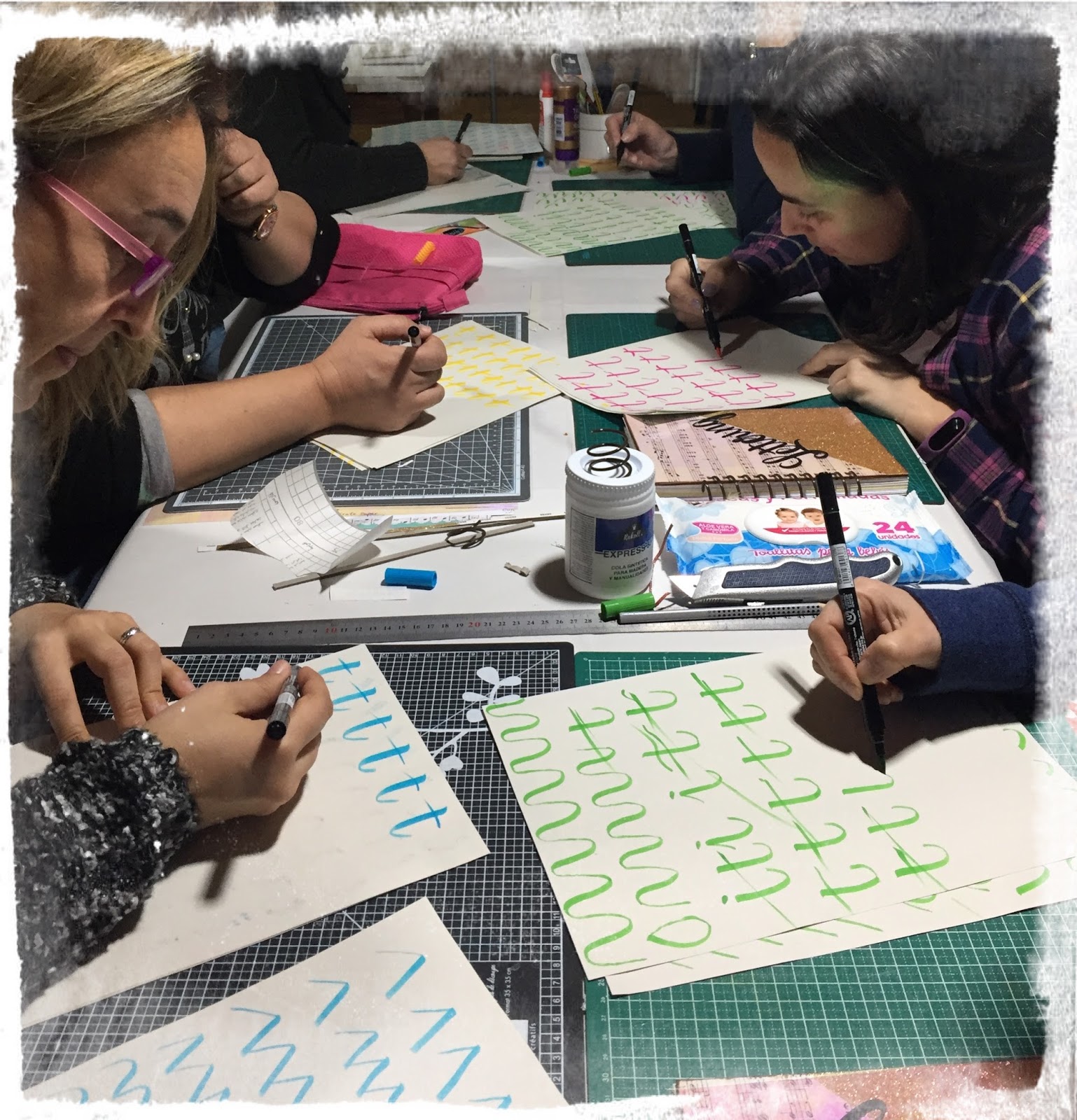 El blog de tesa: Taller de lettering