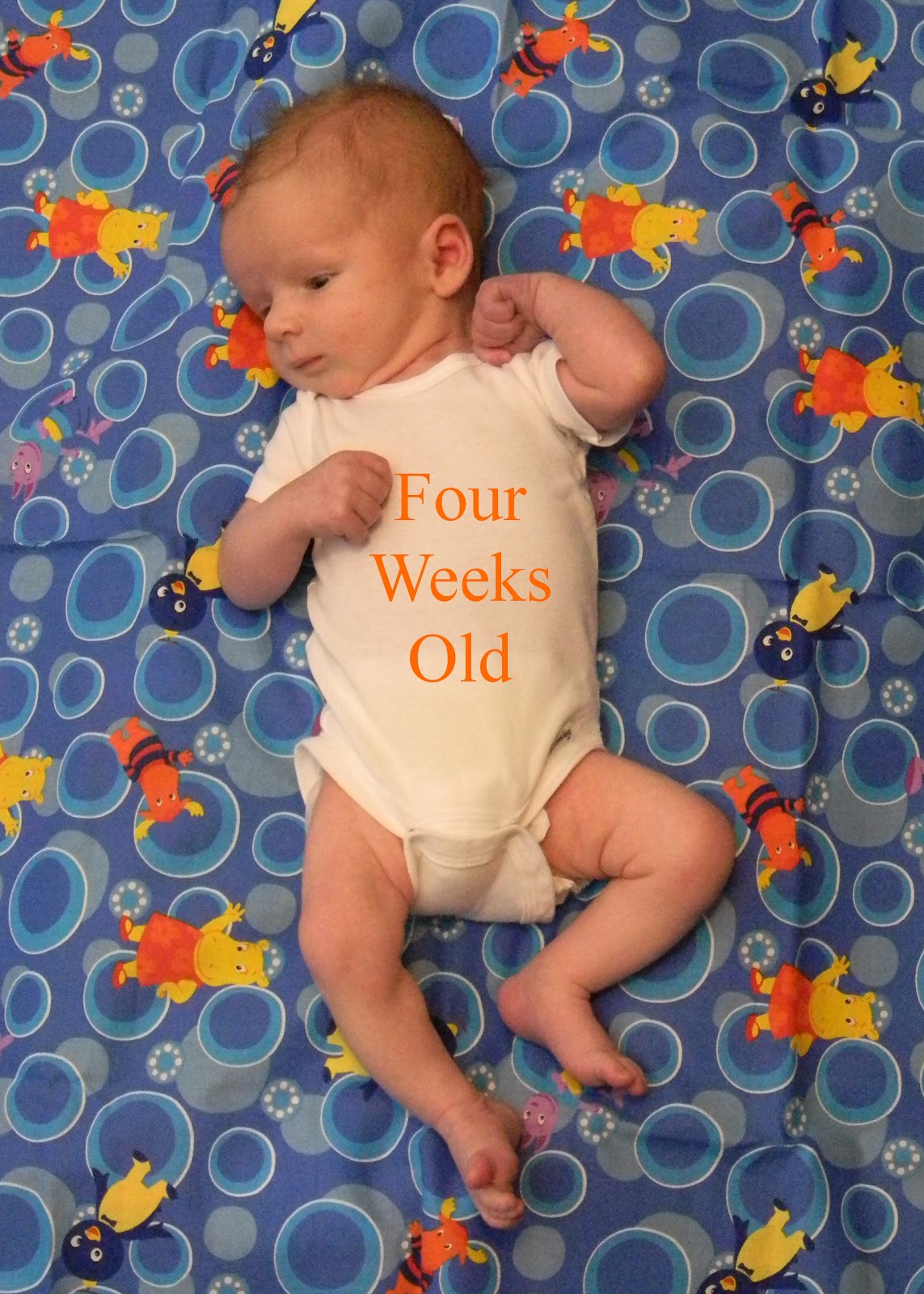 Growing to Four: Four Weeks Old