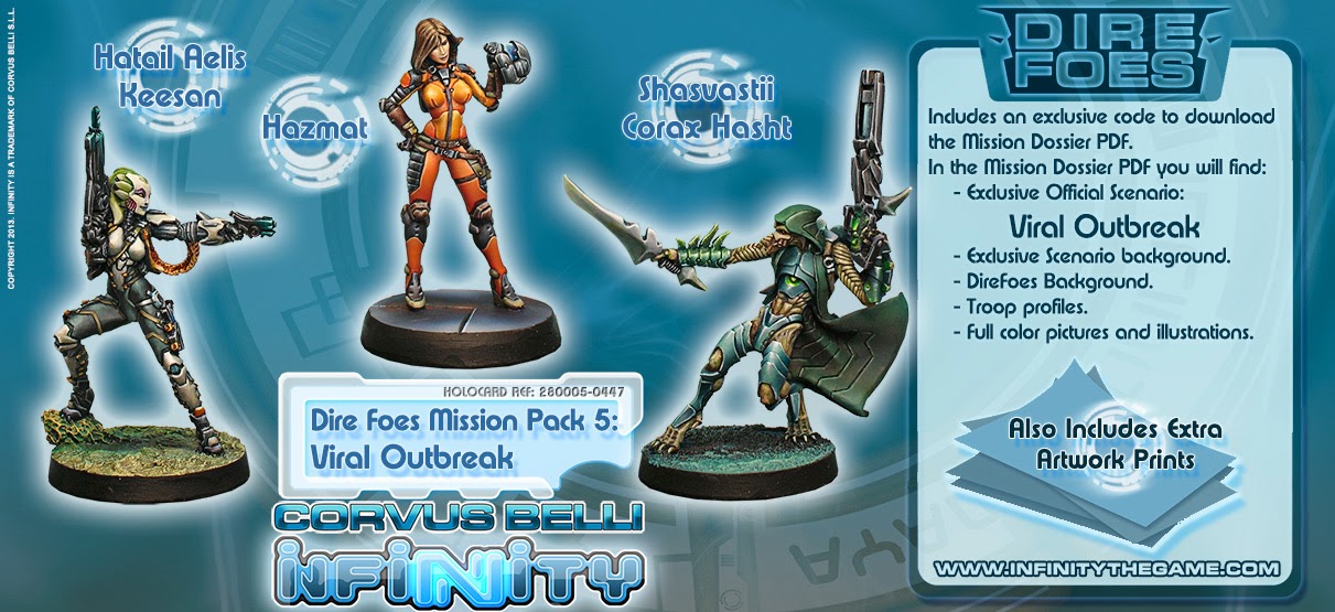 Tabletop Fix: Corvus Belli - New Infinity Releases