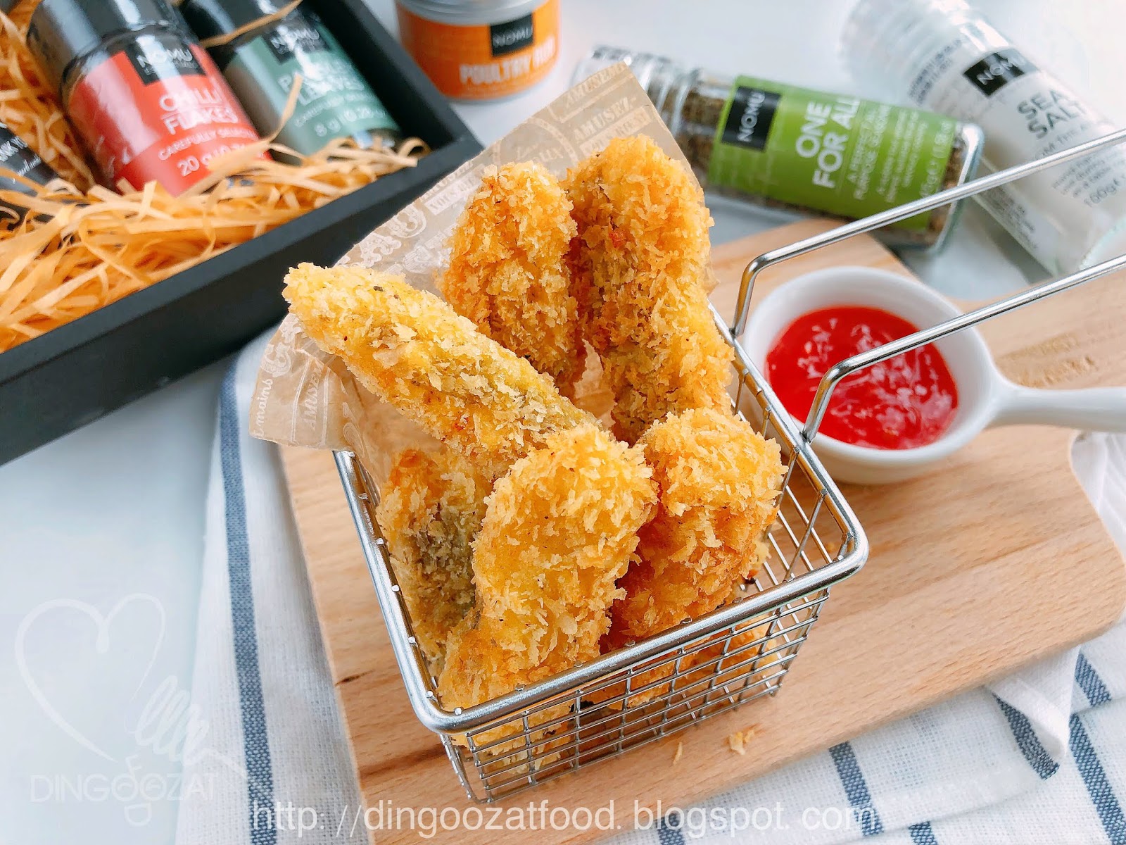 Miki's Food Archives : Crispy Spiced Fish Finger 香脆鱼柳