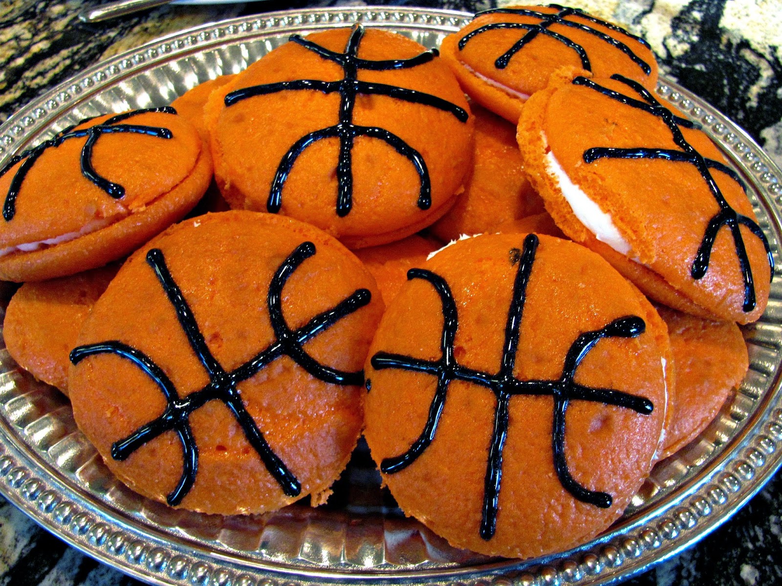 With Blonde Ambition: Basketball Themed Dessert Bar