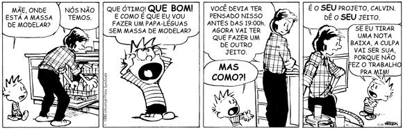 PIBID/CAMEAM: Rindo com o Calvin: