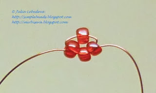 Beading for the very beginners: Raspberry