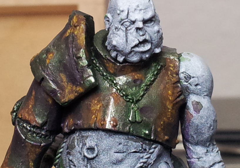 (T)Raumschmiede: Step by step: How I painted the rust on an armour of ...
