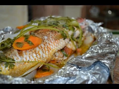 Mojarras a la parrilla