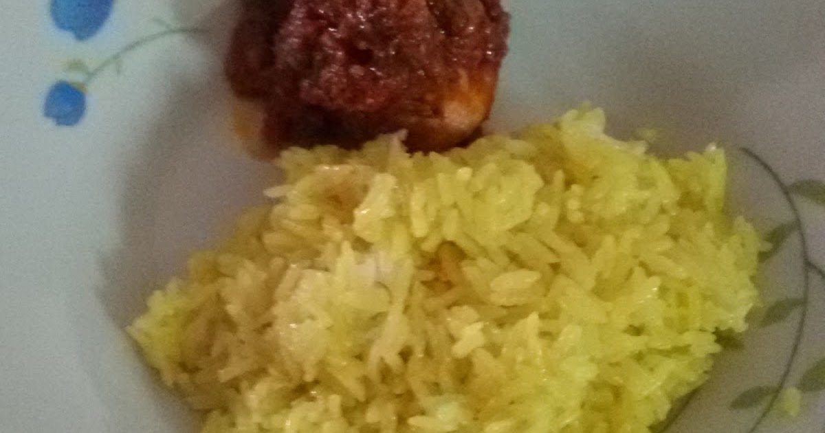 RESEPI : PULUT KUNING RENDANG AYAM