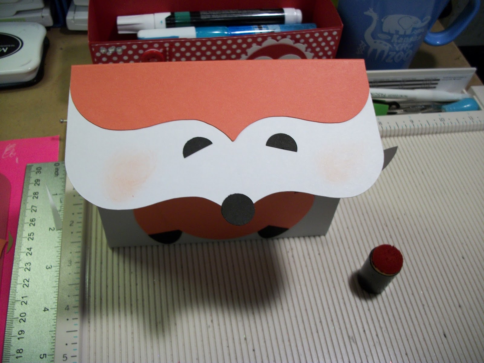 Stampin' Cafe by Lana: Little Fox Gift Box and Fox Card