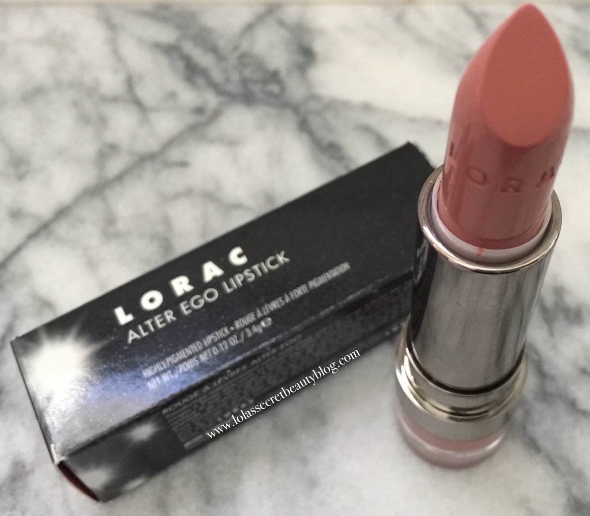 lola's secret beauty blog: LORAC Alter Ego Lipstick in Minimalist ...