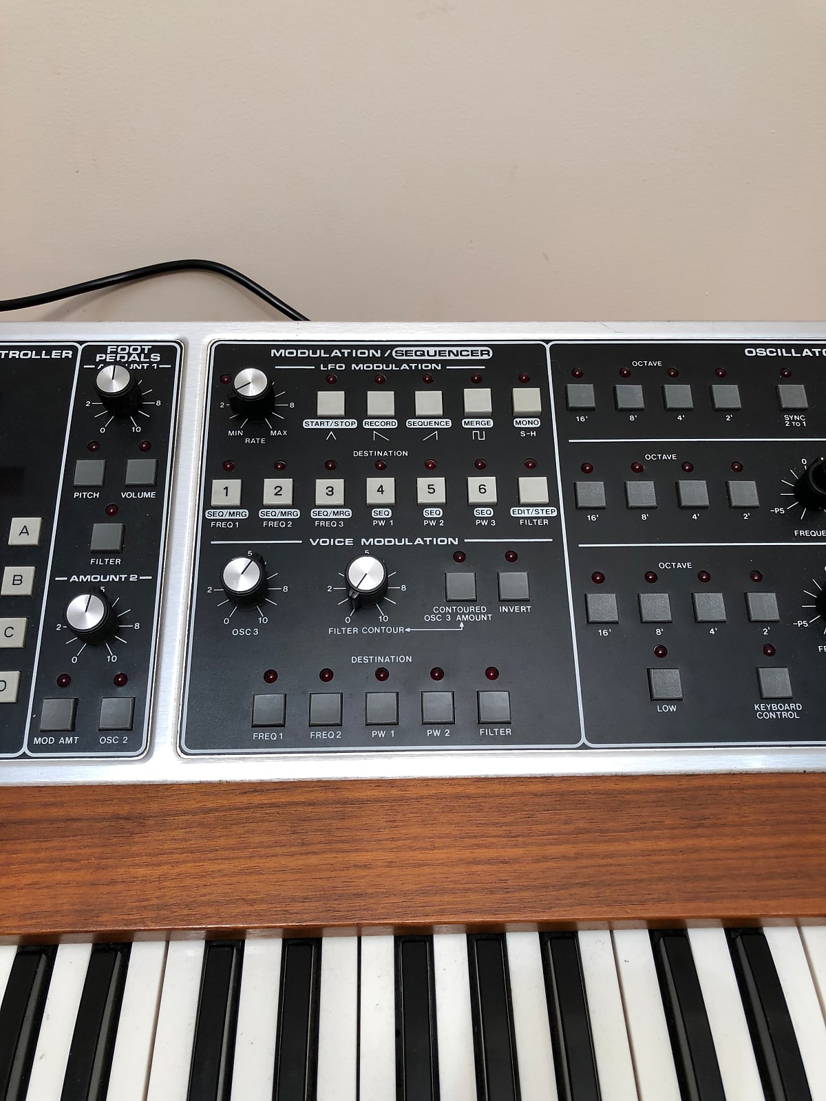 MATRIXSYNTH: Moog Memorymoog Plus with MIDI SN 3101