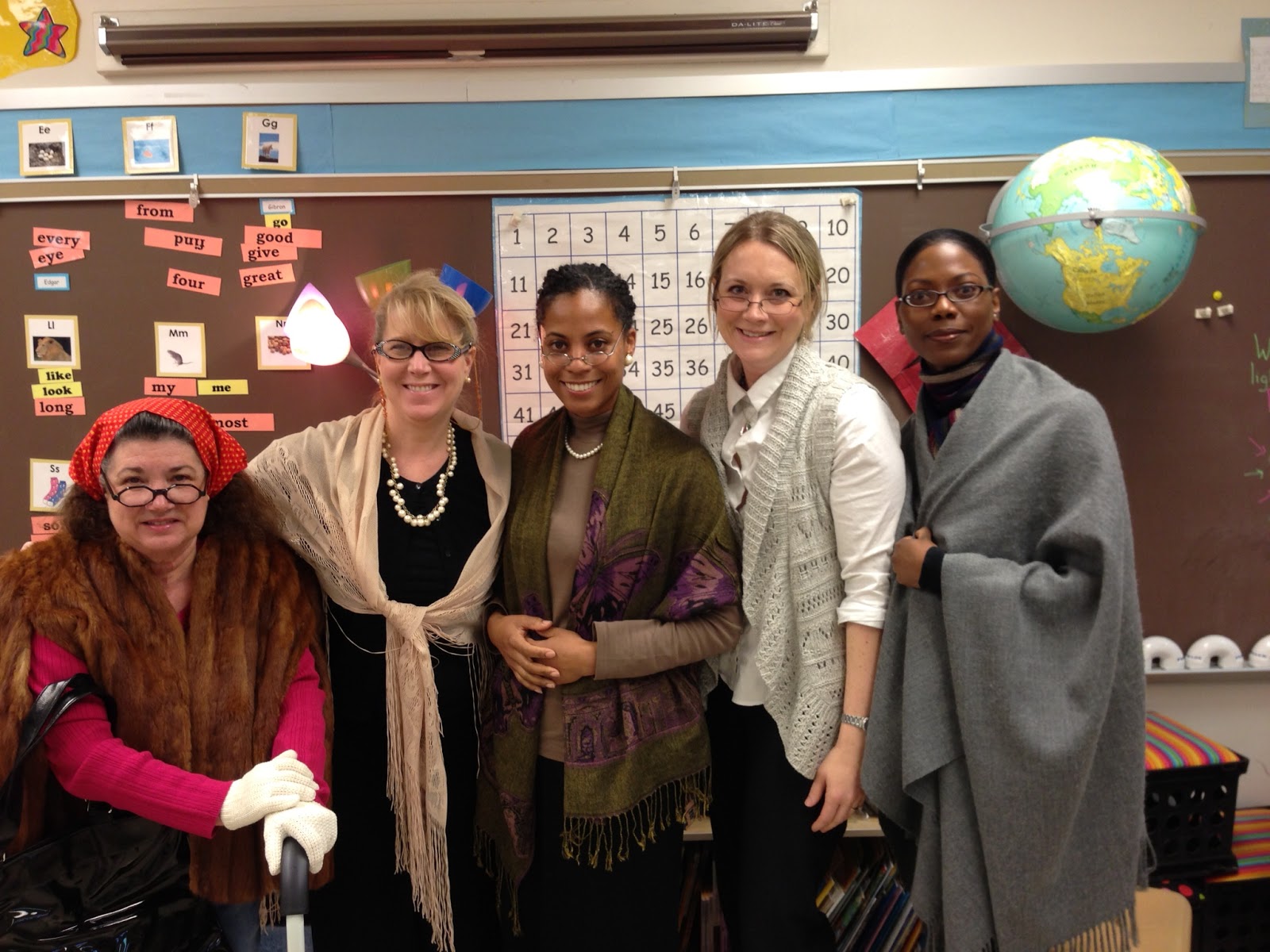 First Grade Spies 100th Day Celebration