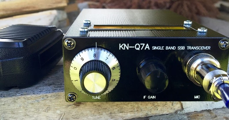 YO3IHG ham radio website: KN-Q7A QRP transceiver kit