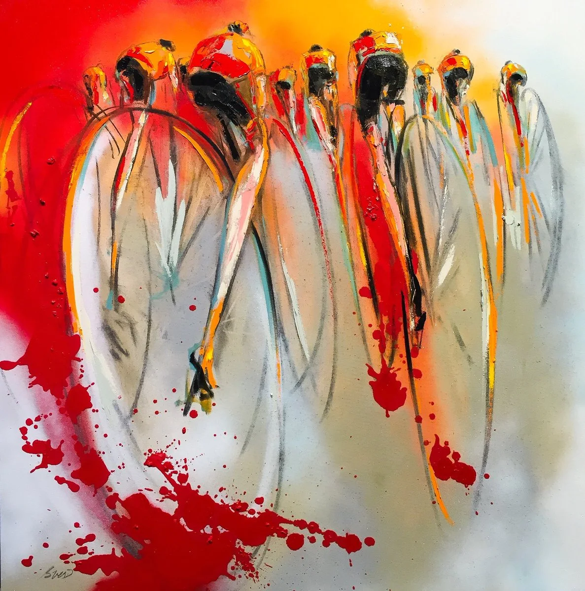 Marie-France Boisvert, 1976 | Abstract figurative painter | Tutt'Art ...