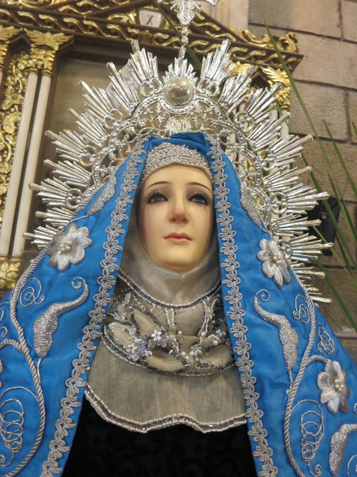 Splash of Yellow: Mama Mary as a baby, child, Mother & Queen