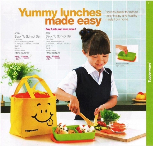 Tupperware Malaysia: Back to School Set