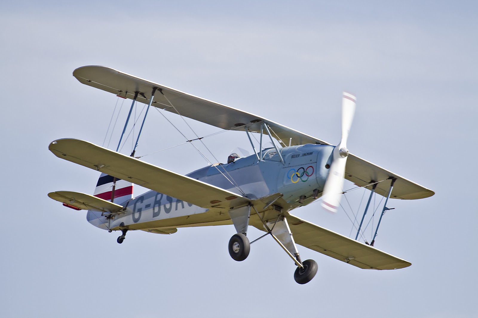 Air Shows: Bucker Jungmann, Duxford 2012