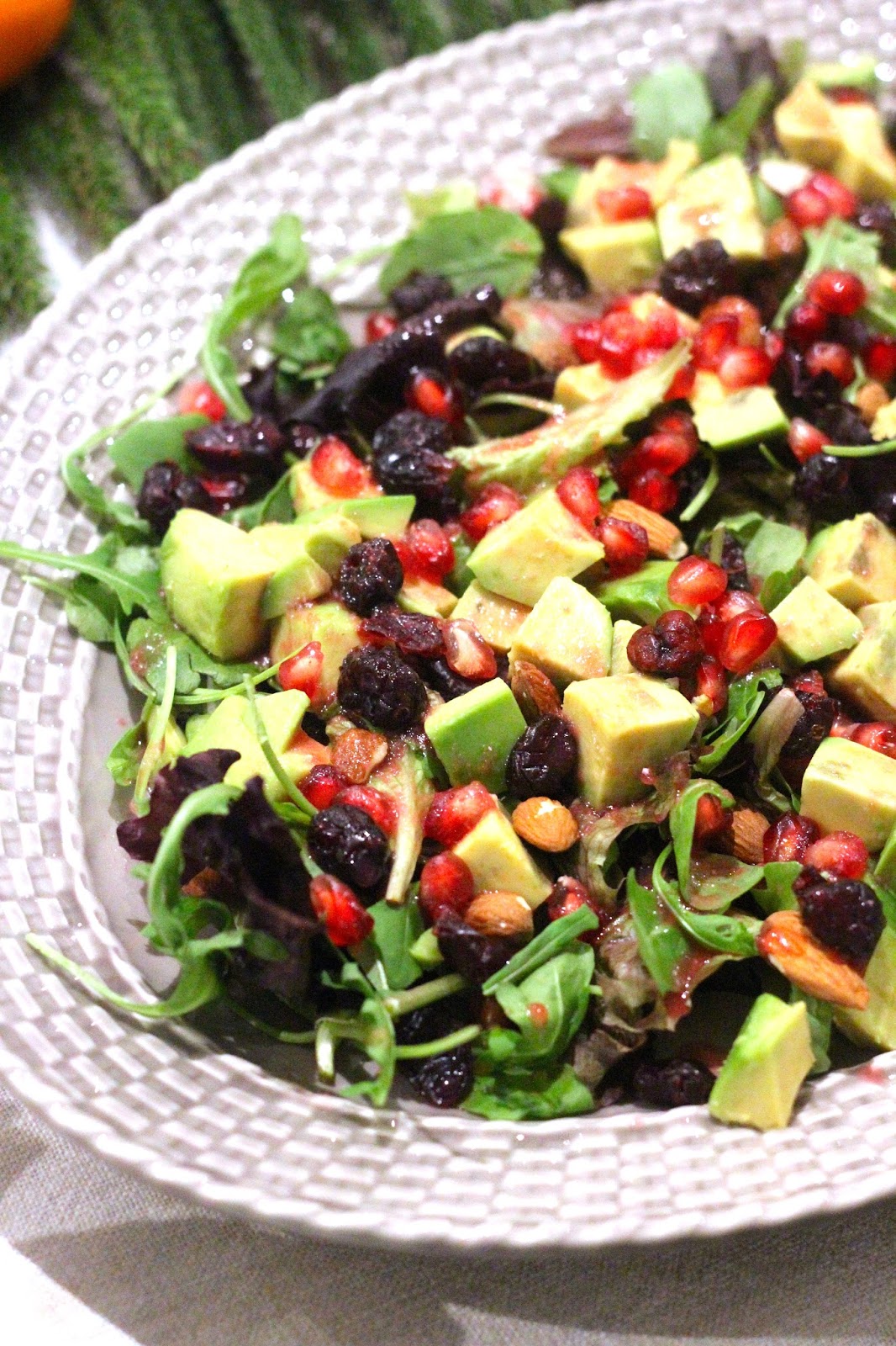 As Minhas Receitas: Salada Verde de Natal