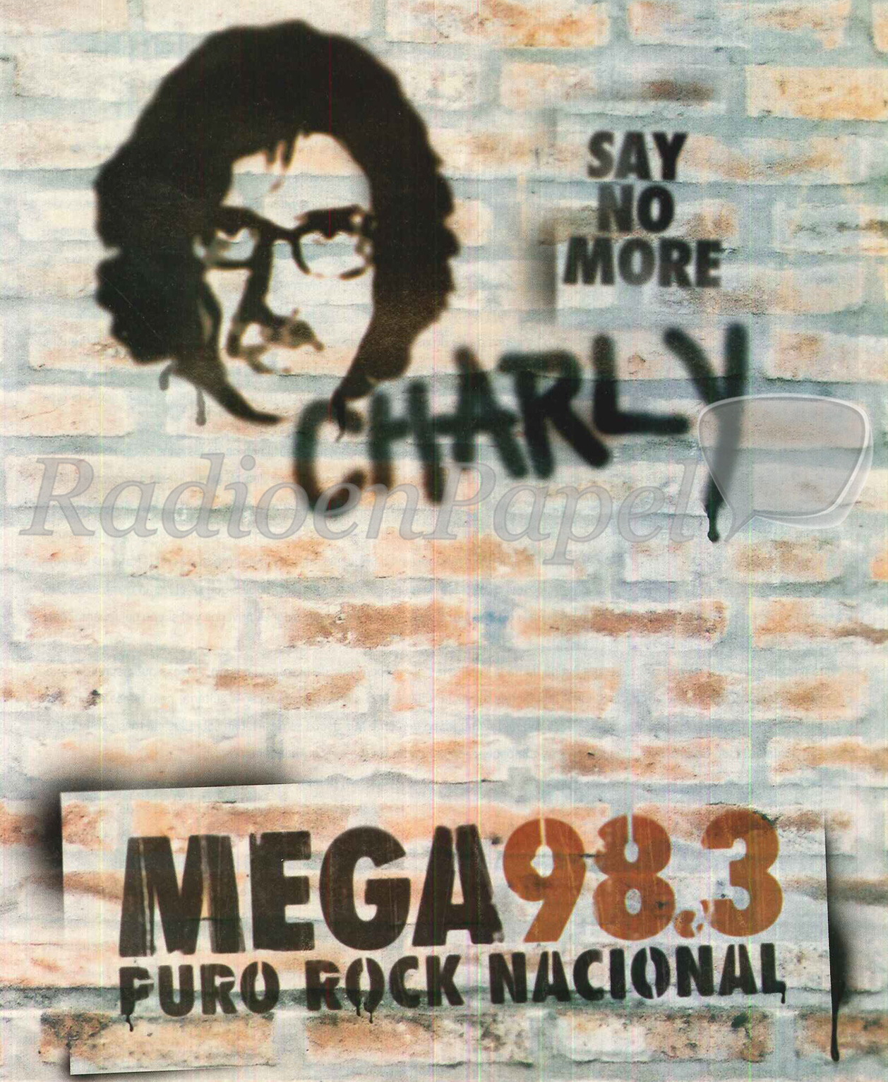 FM 98.3 | Promo 3 | Radio en Papel. Archivo Gráfico de Radio