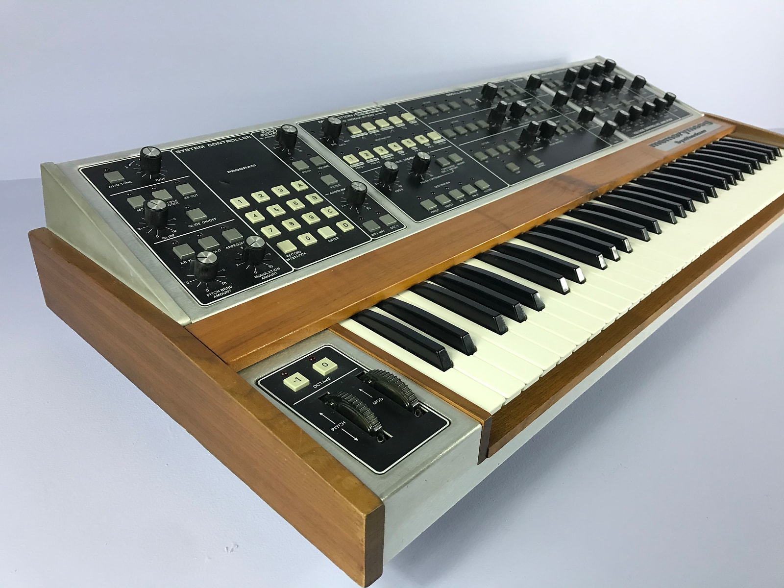 MATRIXSYNTH: Vintage Moog Memorymoog Plus LAMM Lintronics Upgrade SN ...