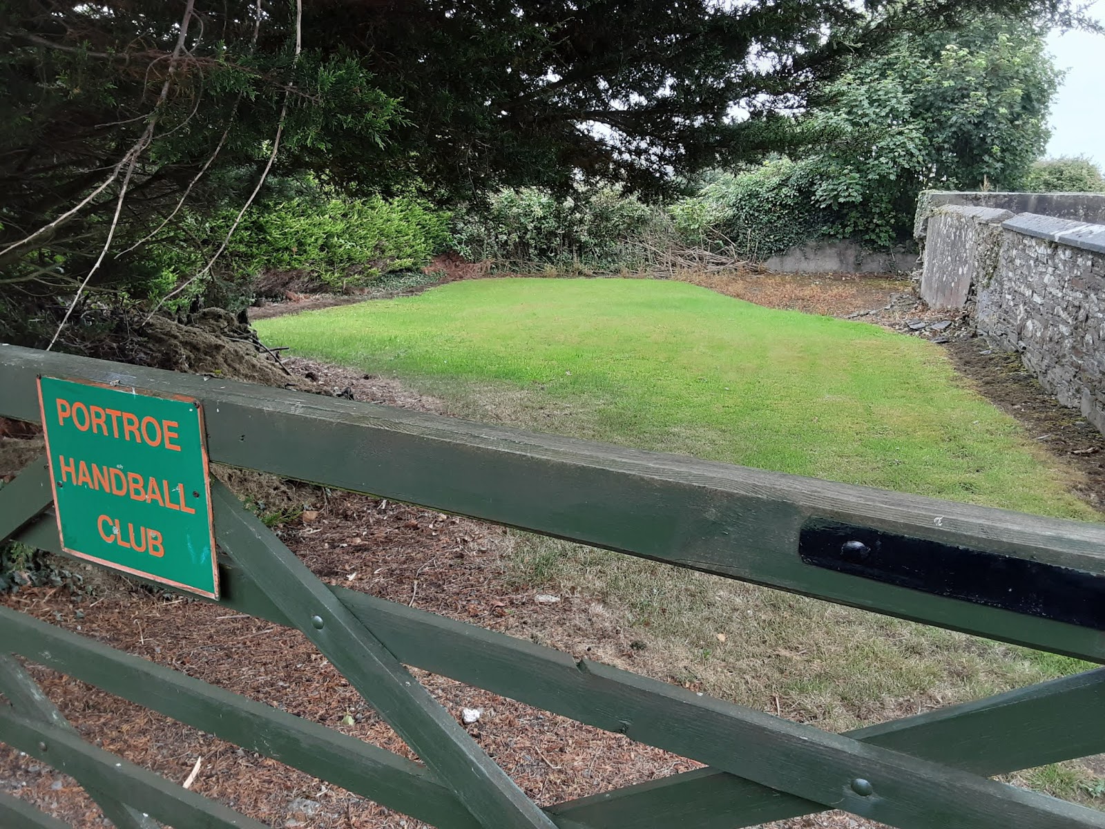 Irish Handball Alley: Portroe, Co. Tipperary