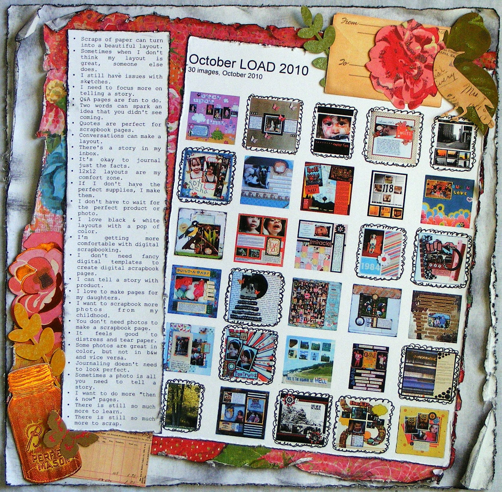 EcoScrapbook: Scrapbooking multiple photos to save money and paper