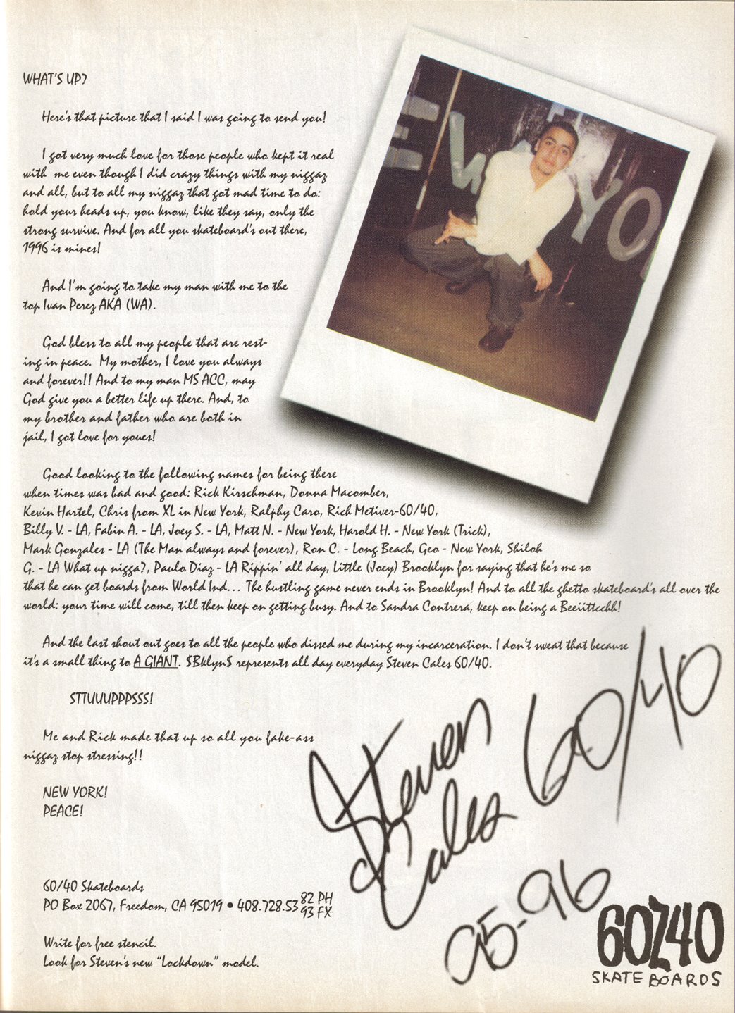 the chrome ball incident: chrome ball interview #92: steven cales