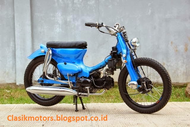 Gambar Modifikasi honda c70, atau pitung warna biru. - KOMUNITAS HONDA ...