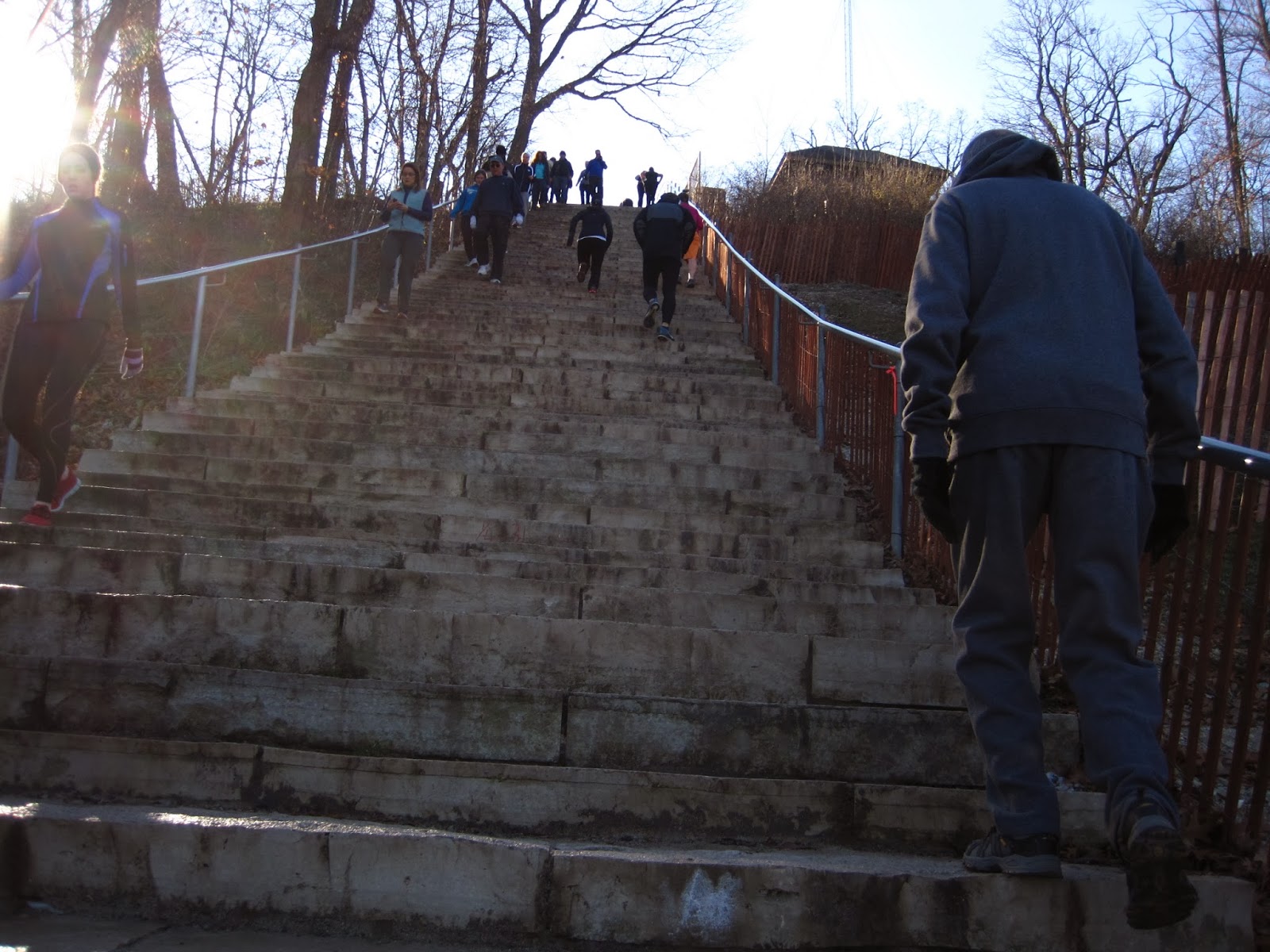 Slender Fungus Cycling Association : The Stairs at Palos. A way of life