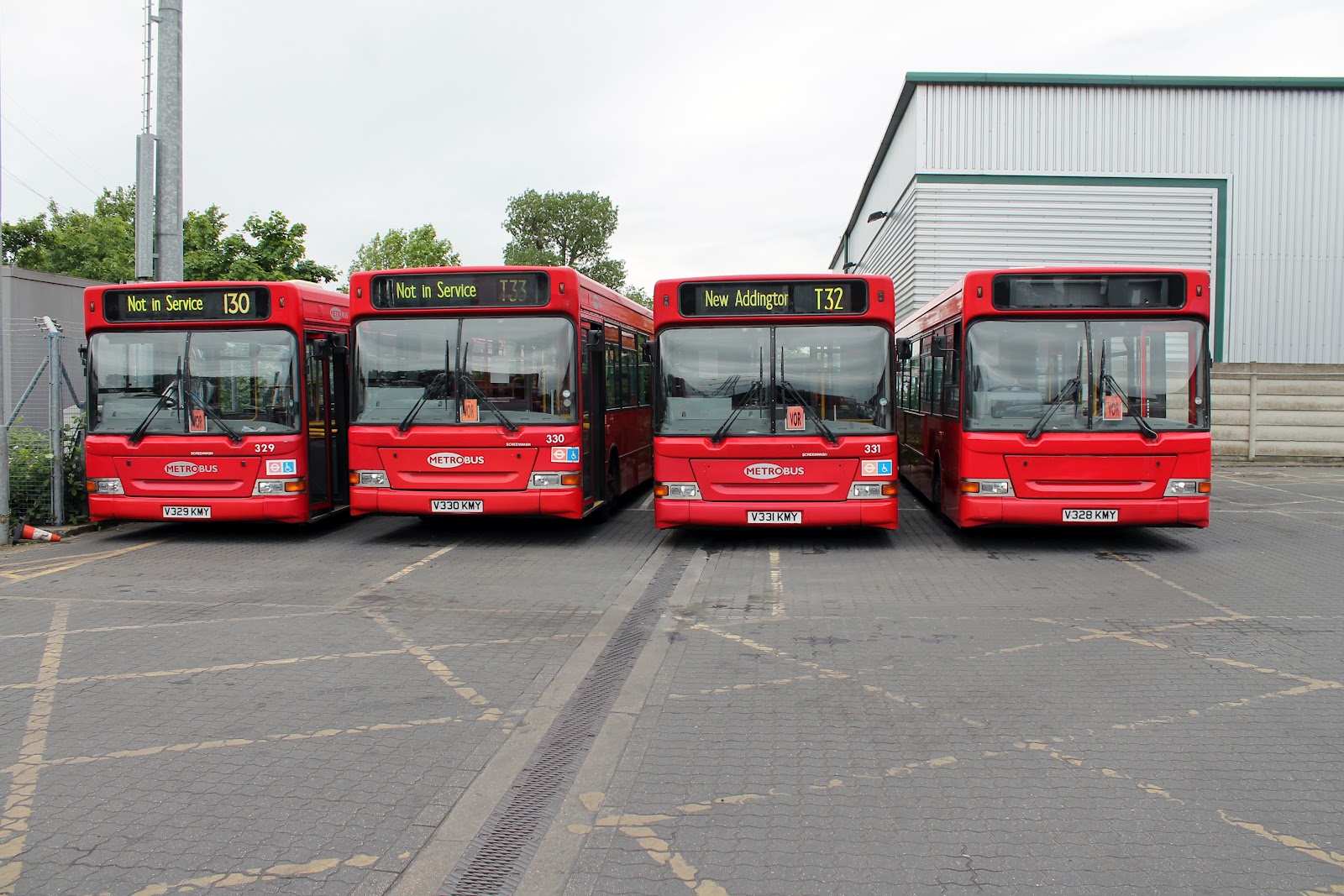 The Circle of London : Metrobus Croydon Garage [C]