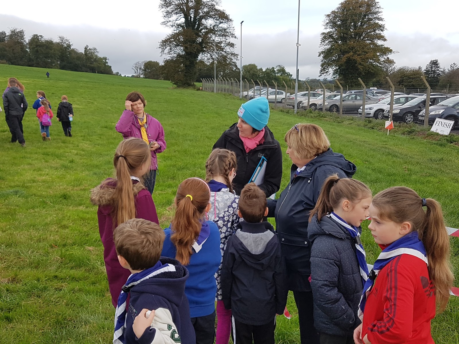 Waterford Orienteers: Autumn update: schools, scouts and storms