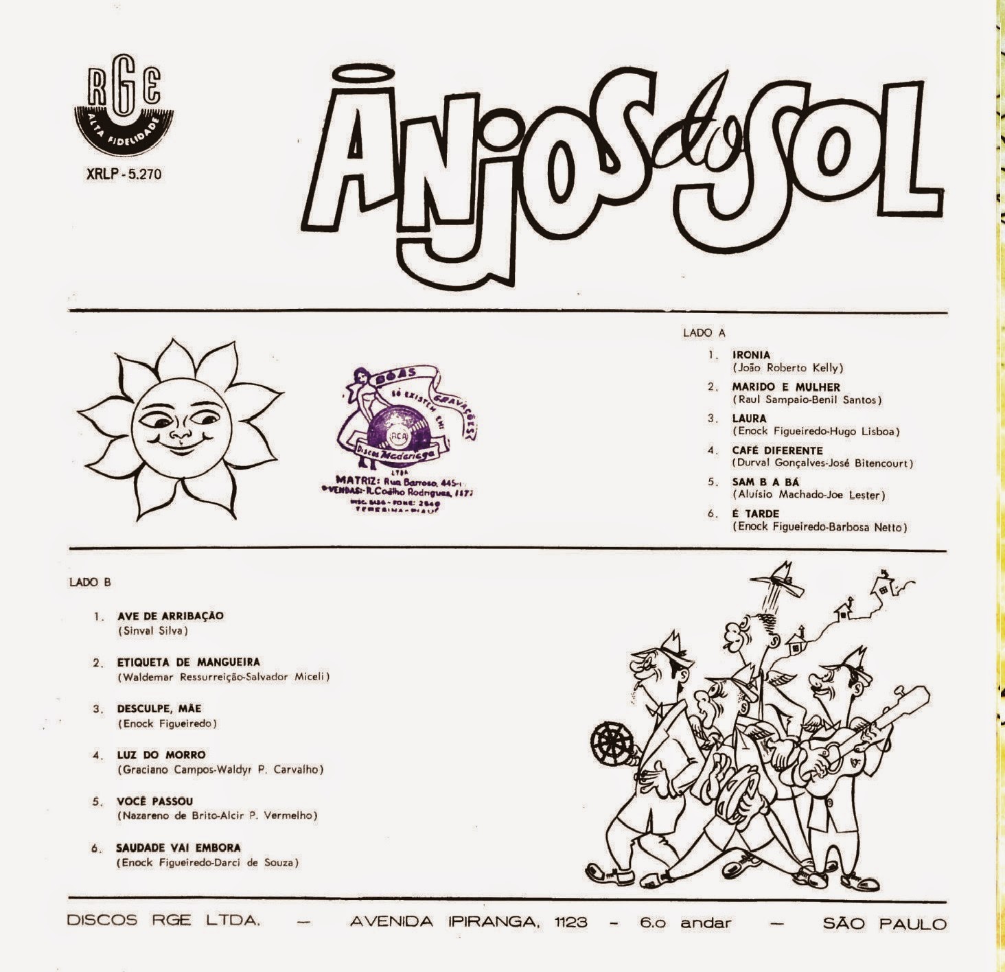CANGULEIRO 10: ANJOS DO SOL - 1965