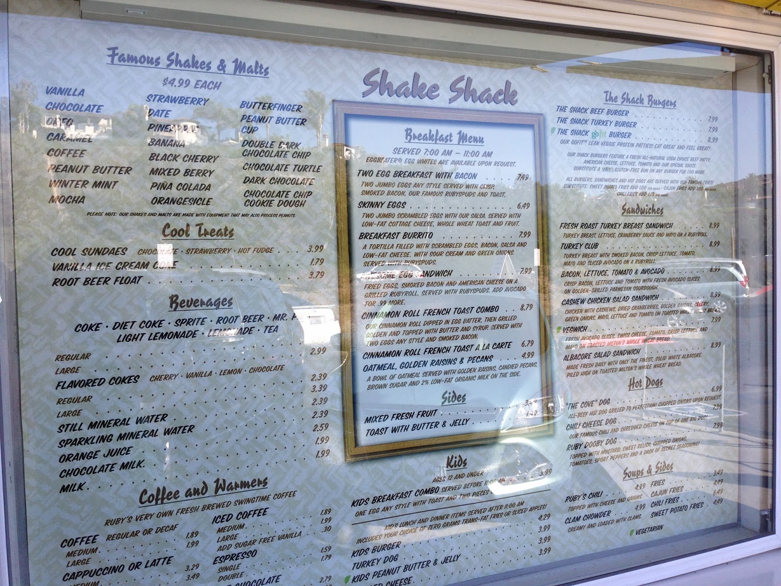 He said, she said in the OC: Ruby's Shake Shack - Newport Coast