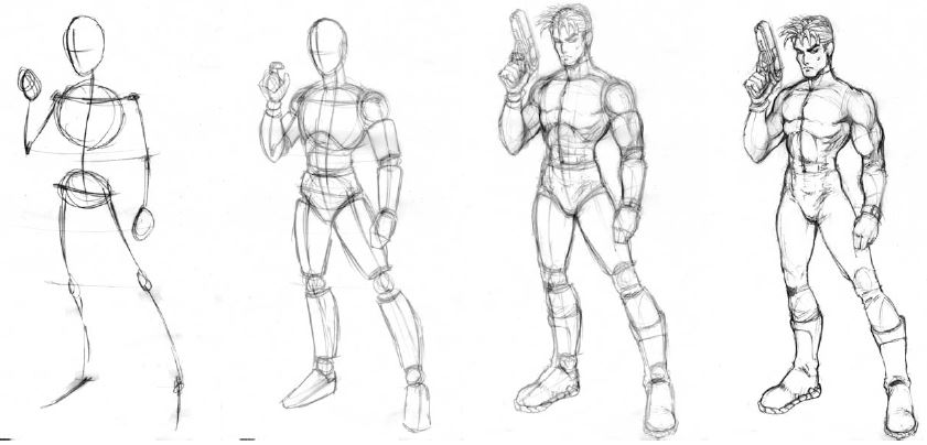 DIBUJO ANATOMÍA HUMANA Y ANIMAL: UNIDAD 1 EP1. Proporciones del dibujo ...