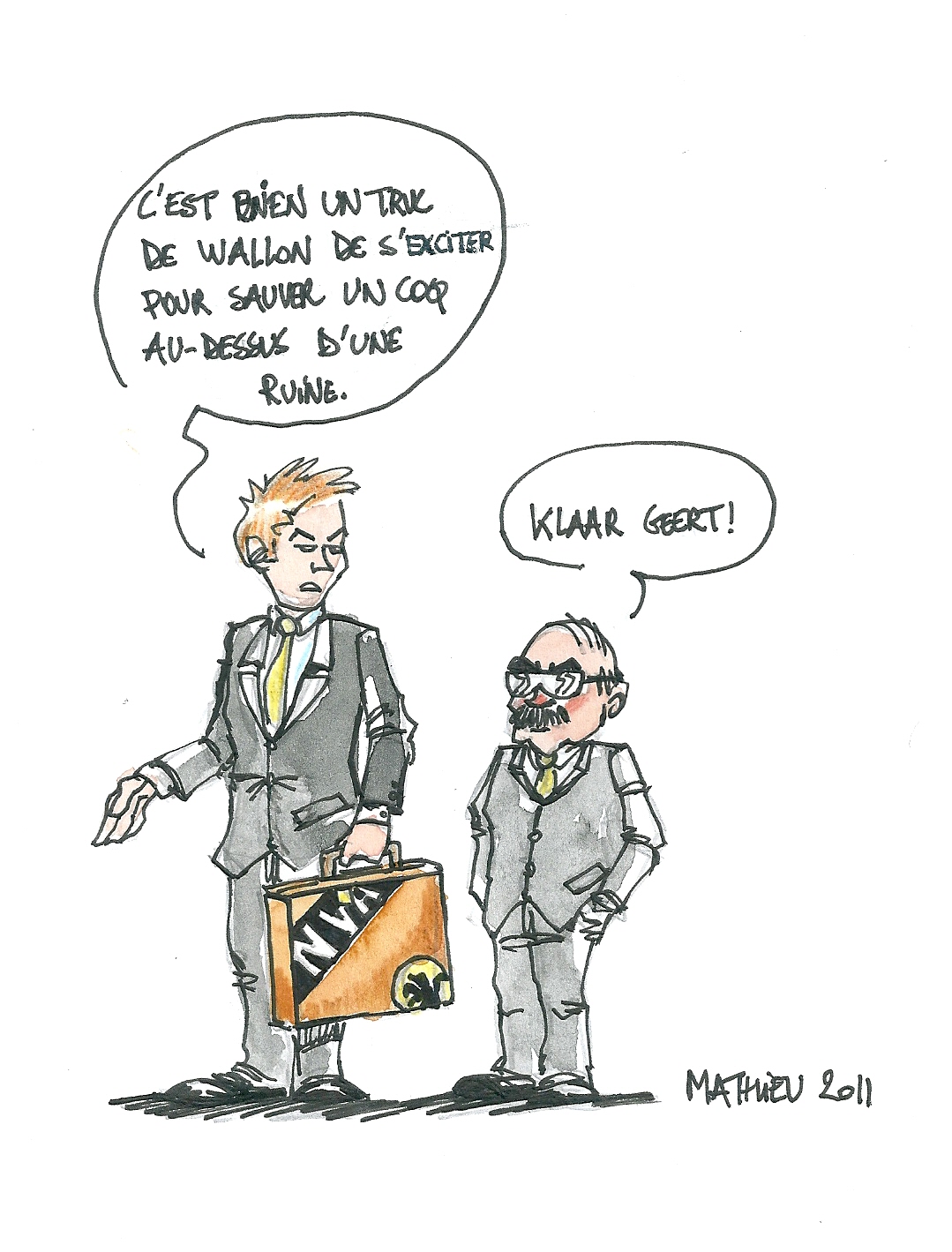 Sauvons la Chapelle des Soeurs grises: Humour belge...