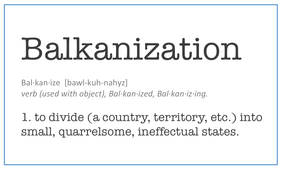 southern orders: BALKINIZATION OR INEVITABLE DIVERSITY WHEN IT COMES TO ...