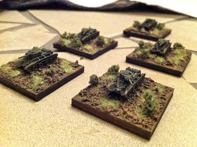 Analogue Hobbies: From GregB: 1:285 Scale WWII German & Soviet Tanks (7 ...