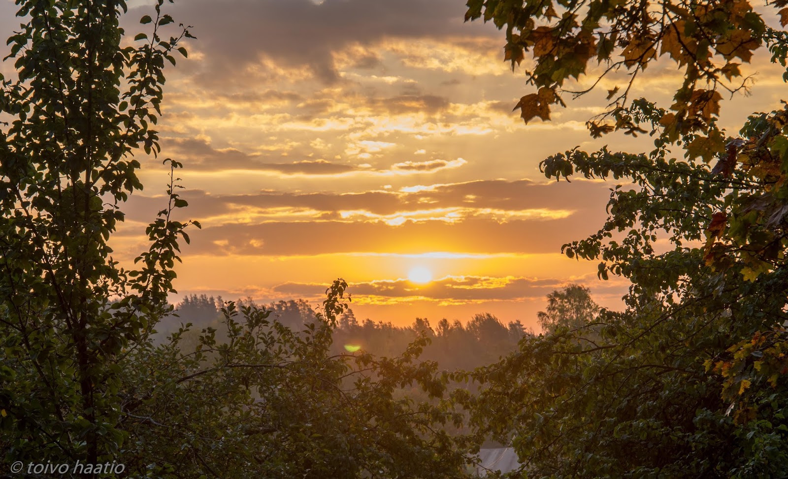 Sammatis: Syysaamun auringonnousu