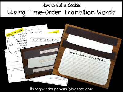 Tales of Frogs and Cupcakes: Time-Order Transition Words + Freebie