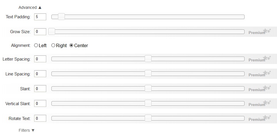 Text generator online font style