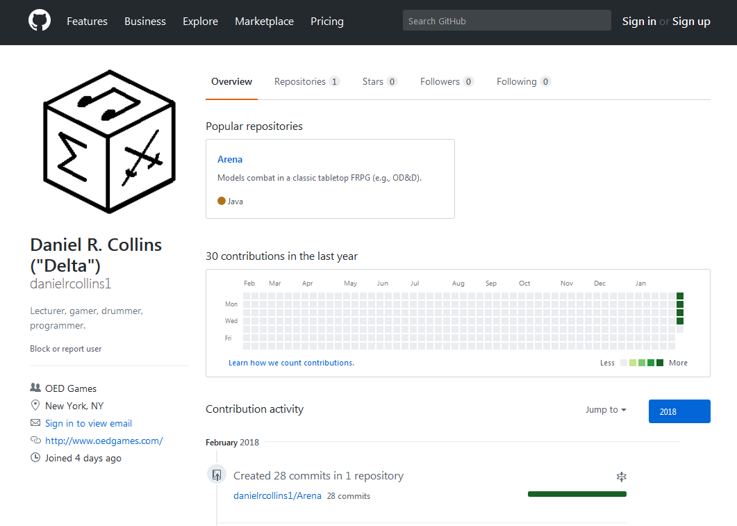 Delta's D&D Hotspot: February 2018