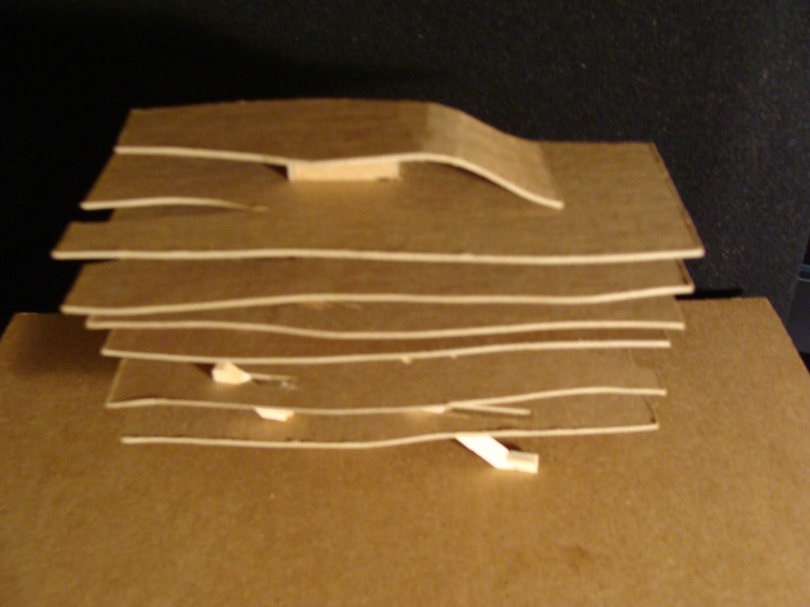 Roman D's theoretical design: Study model "Fiber" building