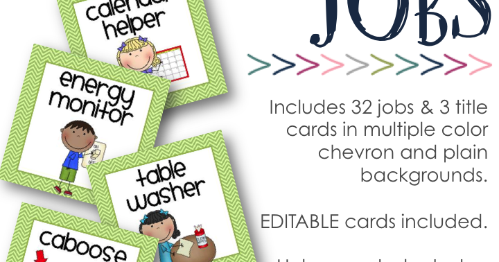 Building Student Responsibility: Classroom Jobs | 3rd Grade Thoughts