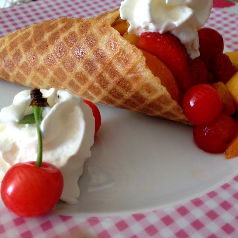 La cuisine & Claudine: Les cornets en folie