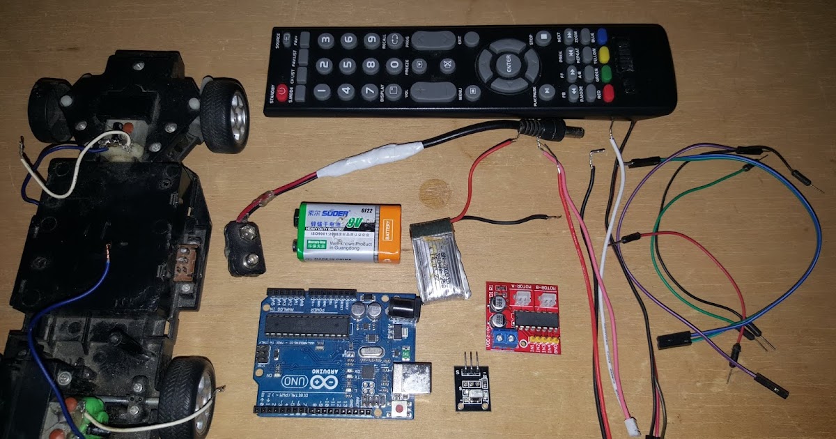 How to control Car from Tv Remote control : | Engineering Tube