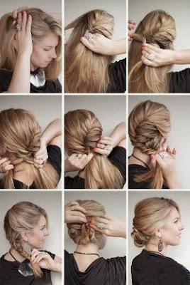 Tutorial Cara Mudah Mengepang Rambut Sendiri | Tutorial Menata Rambut ...