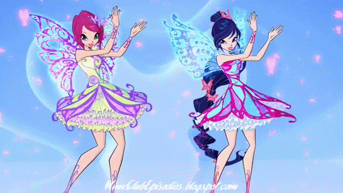 Winx Butterflix Dance [Gifs]