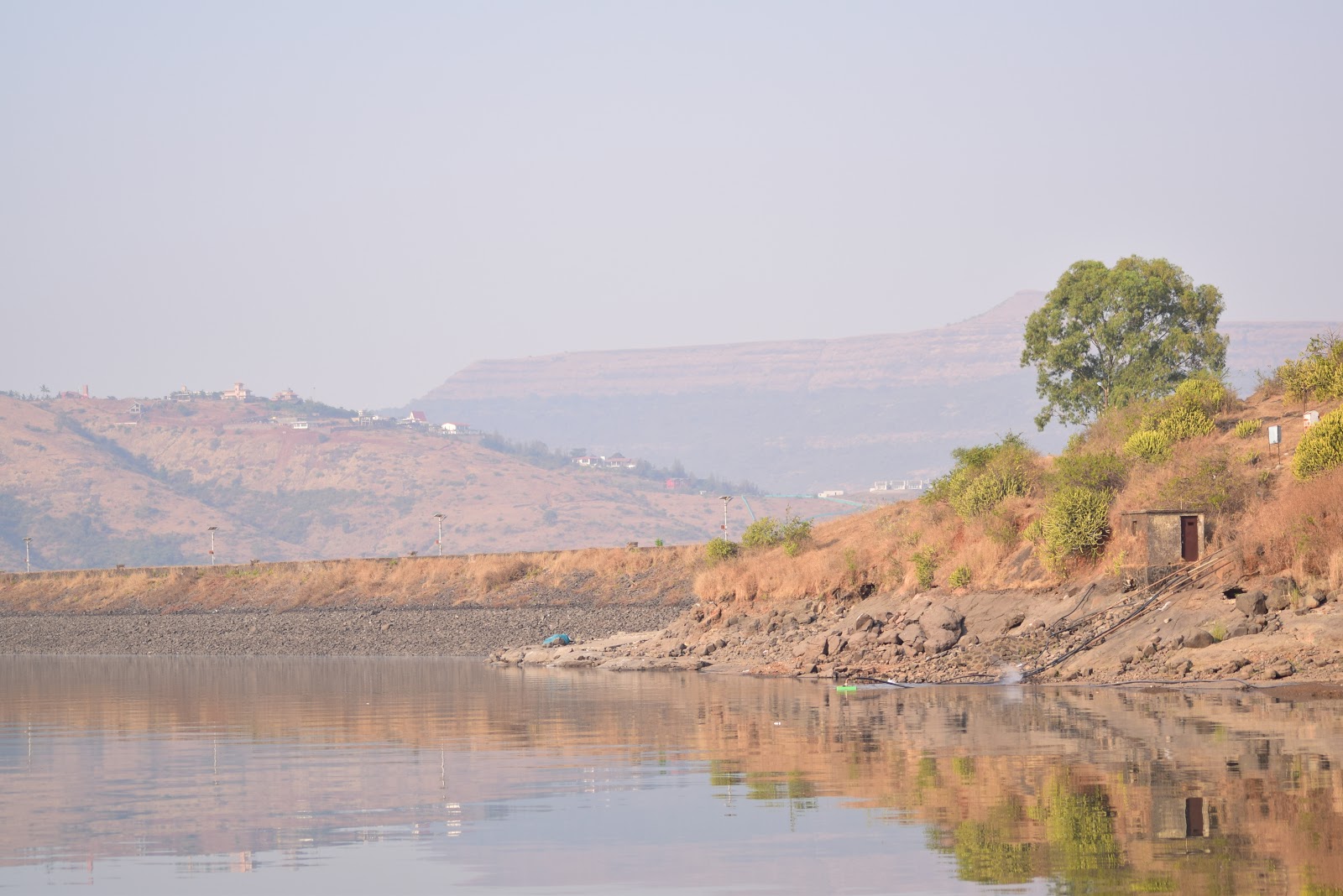 Camping at Pawana Lake